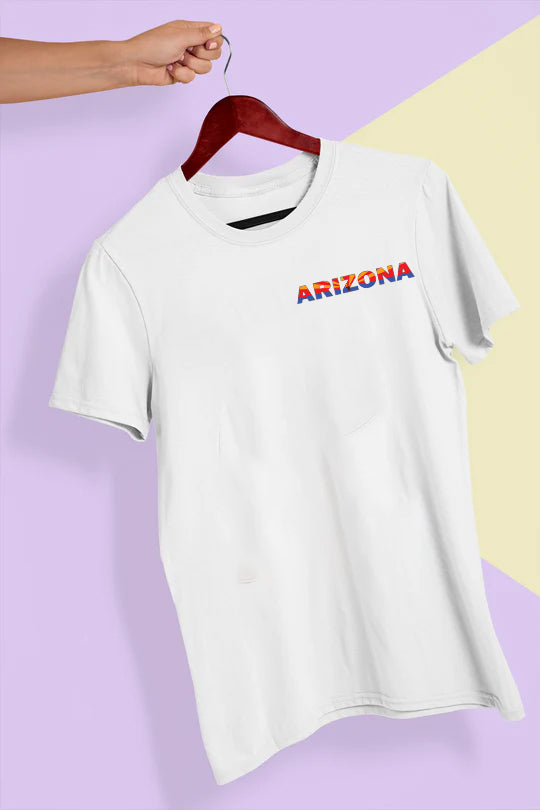 Adult State Flag Shirt - Right chest and full back Design| Kactus Jock ...