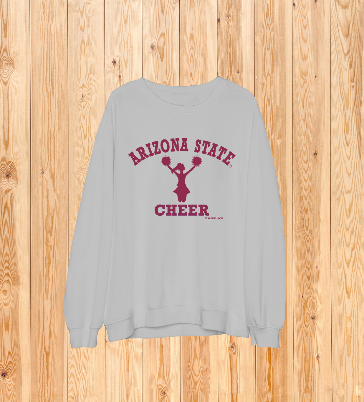 Adult ASU - Cheer Crew Neck | Kactus Jock – KactusJock